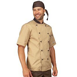 Bicolored chef jacket - Isacco
